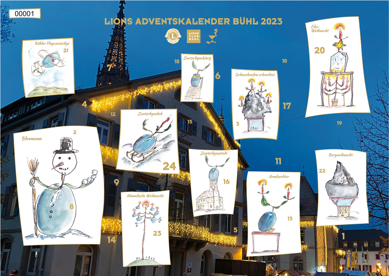 LionsAdventskalender 2023 - Lions Club Bühl